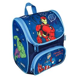 Scooli Schulranzen "Avengers" in Blau/ Bunt - (L)24 x (B)22 x (H)16 cm - 18% | Buero-schulbedarf