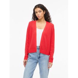 Vila Cardigan "Vilollo" in Rot - 40% | Gr&ouml;&szlig;e L | Damen-pullover-cardigans