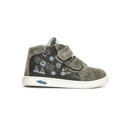 Primigi Leder-Sneakers "Like" in Grau - 63% | Gr&ouml;&szlig;e 26 | Kindersneakers