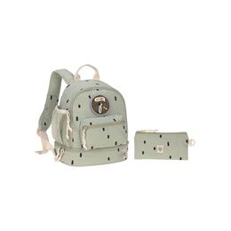 L&auml;ssig L&auml;ssig Rucksack "Happy Prints" in Gr&uuml;n - (L)24,5 x (B)15,5 x (H)27 cm - 15% | Kinder-rucksaecke-taschen