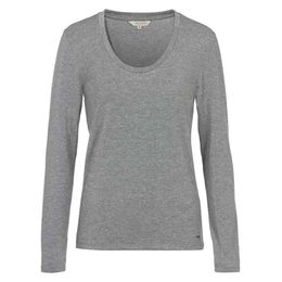 Herrlicher Longsleeve in Grau - 58% | Gr&ouml;&szlig;e M | Damen-tops