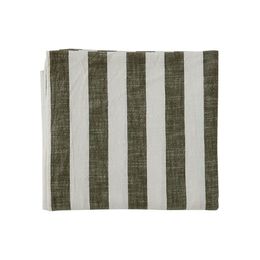OYOY living design Tischdecke "Striped" in Khaki - (L)260 x (B)140 cm - 39% |