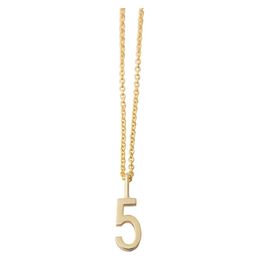 Design Letters Vergold. Anh&auml;nger "Lucky numbers" - 60% | Schmuck