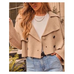 LA Angels Cardigan in Beige - 60% | Gr&ouml;&szlig;e M | Damen-pullover-cardigans