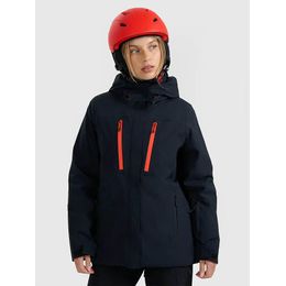 4F Ski-/ Snowboardjacke in Schwarz - 57% | Gr&ouml;&szlig;e XL | Damen-outdoorjacken
