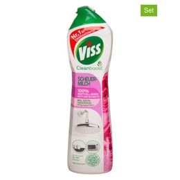 Viss 8er-Set: Scheuermilch "Fr&uuml;hlingsbl&uuml;ten", je 500 ml - 37% | Putzutensilien