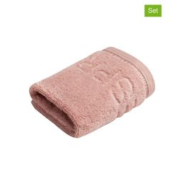 Esprit 6er-Set: Seift&uuml;cher ''Modern Solid'' in Rosa - 54% | Gr&ouml;&szlig;e 30x30 cm | Badtextilien