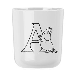 RIG-TIG Becher ''Moomin ABC - A'' in Wei&szlig; - 200 ml - 27% | Gedeckter-tisch