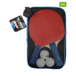 Toi-Toys 5tlg. Tischtennis-Schl&auml;ger in Schwarz/ Rot - ab 3 Jahren - 16% | Damen-outdoor-ausruestung