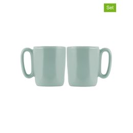 Vialli Design 2er-Set: Becher "Fuori" in Hellblau - 80 ml - 13% | Gedeckter-tisch