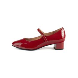 loft37 Leder-Pumps in Rot - 50% | Gr&ouml;&szlig;e 37 | Pumps