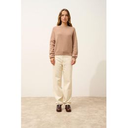 Just Cashmere Kaschmir-Pullover in Beige - 57% | Gr&ouml;&szlig;e S | Damen-pullover-cardigans