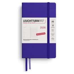 LEUCHTTURM1917 Wochenkalender 2026 in Lila - A6 - 13% | Buero-schulbedarf