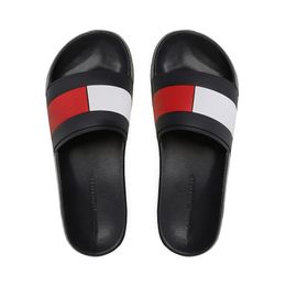Tommy Hilfiger Shoes Pantoletten in Schwarz - 37% | Gr&ouml;&szlig;e 40 | Herren-hausschuhe