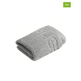 Esprit 6er-Set: Seift&uuml;cher ''Modern Solid'' in Grau - 57% | Gr&ouml;&szlig;e 30x30 cm | Badtextilien