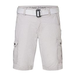 Timezone Shorts ''Maguire'' - Regular fit - in Wei&szlig; - 58% | Gr&ouml;&szlig;e W38 | Herren-plussize