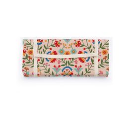 Folkifreckles Picknickdecke "Mexican Flowers" in Beige/ Rot - (L)170 x (B)140 cm - 55% | Damen-outdoor-ausruestung