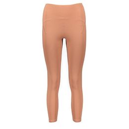 Adidas Trainingsleggings "YGA Lux Wind" in Orange - 56% | Gr&ouml;&szlig;e S | Damen-sporthosen