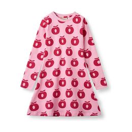 Smafolk Sm&aring;folk Kleid "&Auml;pfel" in Rosa - 51% | Gr&ouml;&szlig;e 110/116 | Kinderkleider