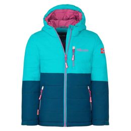Trollkids Ski-/ Snowboardjacke "Hemsedal" in Dunkelt&uuml;rkis/ Hellblau - 46% | Gr&ouml;&szlig;e 164 | Kinder-outdoor-jacken