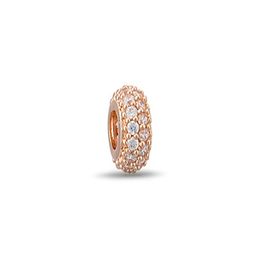 CHARM'S Ros&eacute;vergold. Bead mit Edelsteinen - 60% | Schmuck