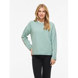 Vila Pullover "Viliga" in T&uuml;rkis - 33% | Gr&ouml;&szlig;e L | Damen-pullover-cardigans