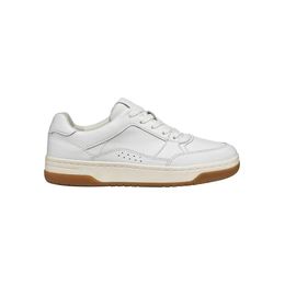 Geox Leder-Sneakers "Sedral Court" in Wei&szlig; - 53% | Gr&ouml;&szlig;e 39 | Damen-sneakers