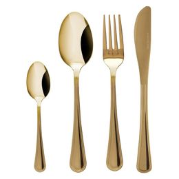Vialli Design 24tlg. Besteck-Set in Gold - 12% | Gedeckter-tisch
