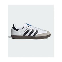 Adidas Leder-Sneakers "Samba" in Wei&szlig; - 21% | Gr&ouml;&szlig;e 38 | Kindersneakers