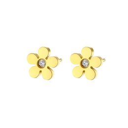 Hey Happiness Ohrringe 'Forget-Me-Not' Damen Gr&ouml;&szlig;e One Size gold