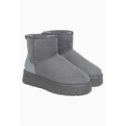 ISLAND BOOT Winterboots "Caspian" in Grau - 78% | Gr&ouml;&szlig;e 39 | Damen-stiefel