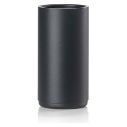 Zone Denmark Zahnputzbecher "Rim" in Schwarz - (H)13,5 x &Oslash; 7 cm - 49% | Badezimmer-accessoires