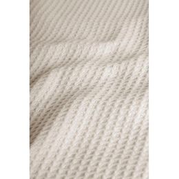 Madre Selva Wohndecke in Creme - (L)240 x (B)170 cm - 48% | Decken