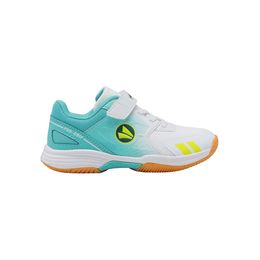 Jako Sportschuhe "Nick" in Wei&szlig;/ Hellblau - 39% | Gr&ouml;&szlig;e 32 | Damen-outdoor-sport-schuhe