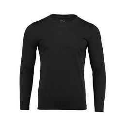 Traunstein Sport Longsleeve in Schwarz - 41% | Gr&ouml;&szlig;e L | Herrenshirts