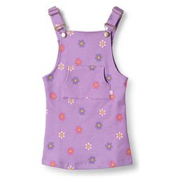 Smafolk Sm&aring;folk Latzkleid "Blumen" in Lila - 48% | Gr&ouml;&szlig;e 122/128 | Kinderkleider