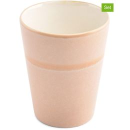 SALT & PEPPER Salt and Pepper 4er-Set: Becher ''Flow'' in Rosa - 370 ml - 50% | Gedeckter-tisch