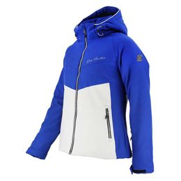 Peak Mountain Ski-/ Snowboardjacke "Afolir" in Blau/ Creme - 71% | Gr&ouml;&szlig;e L | Damen-outdoorjacken