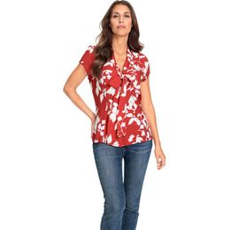 Heine Bluse in Rot - 78% | Gr&ouml;&szlig;e 36 | Damen-blusen