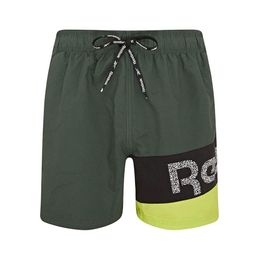 Reebok Badeshorts "Dimitri" in Khaki - 65% | Gr&ouml;&szlig;e S | Herren-bademode-sport