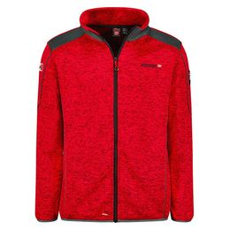 ANAPURNA Fleecejacke "Turbine" in Rot - 66% | Gr&ouml;&szlig;e XL | Herren-pullover-sport