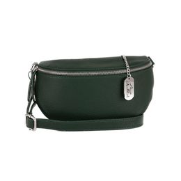 Anna Morellini Leder-G&uuml;rteltasche "Berenice" in Dunkelgr&uuml;n - (B)24 x (H)14 x (T)1 cm - 79% | Damen-koffer-reisegepaeck