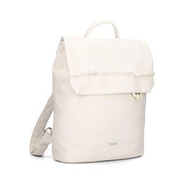 Zwei Rucksack ''Perla PER130'' in Wei&szlig; - (B)26 x (H)35 x (T)15 cm - 59% | Damen-taschen