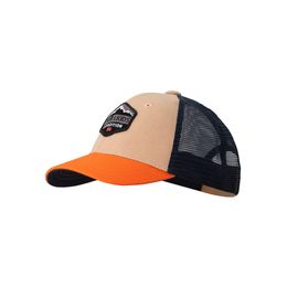 Trollkids Cap "Femund" in Beige/ Orange/ Dunkelblau - 14% | Gr&ouml;&szlig;e 48-52 cm | Kindermuetzen