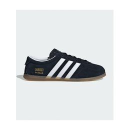 Adidas Leder-Sneakers "Gazelle" in Schwarz - 34% | Gr&ouml;&szlig;e 39 1/3 | Damen-sneakers