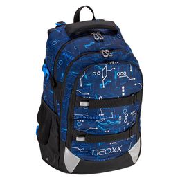 neoxx Schulrucksack "Active Pro" in Dunkelblau - (B)32 x (H)46 x (T)24 cm - 34% | Buero-schulbedarf