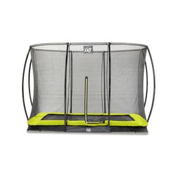 EXIT Trampolin "Silhouette Ground" in Limette - (B)305 x (H)214 cm - ab 3 Jahren - 15% | Gartenspielzeug