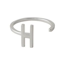 Design Letters Silber-Ring ''A-Z'' - 54% | Herren-schmuck