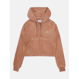 Juicy Couture Sweatjacke in Beige - 69% | Gr&ouml;&szlig;e S | Damen-sweatshirts-jacken
