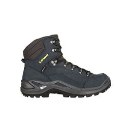 Lowa Leder-Wanderschuhe "Renegade GTX Mid" in Dunkelblau - 34% | Gr&ouml;&szlig;e 46,5 | Herrenschuhe-outdoorschuhe